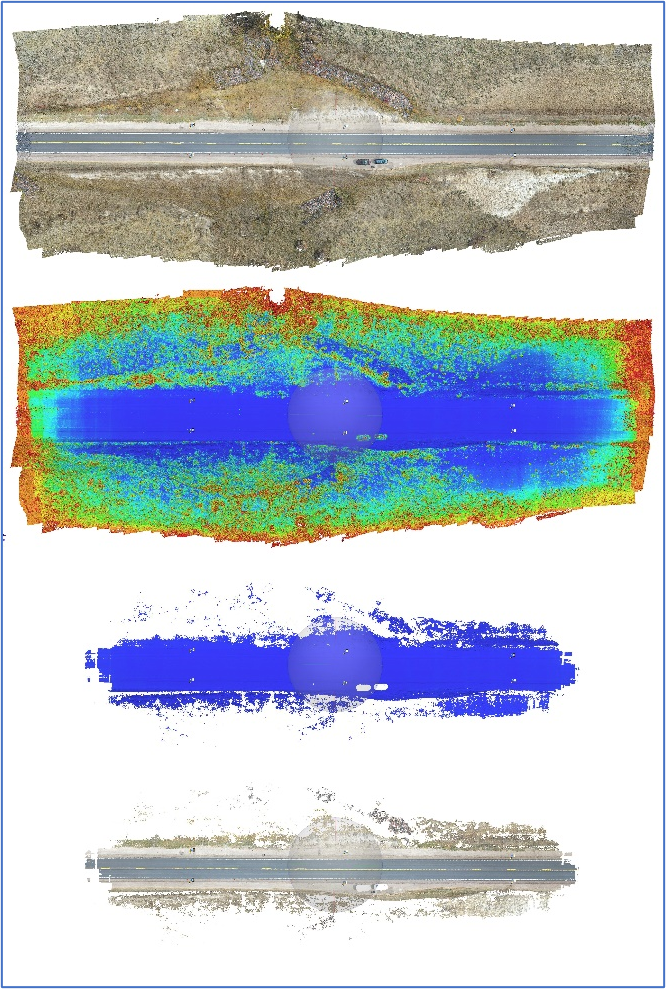 Aerial Photoscanning with Ground Control Points from USGS LiDAR