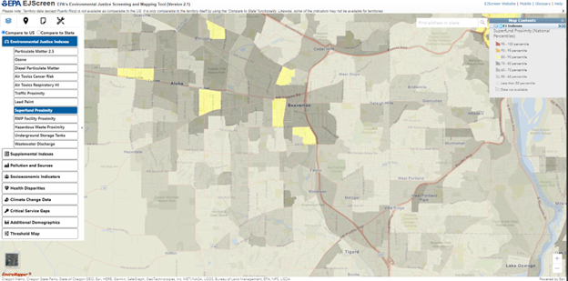 Geographic Information Systems (GIS) and Environmental Compliance