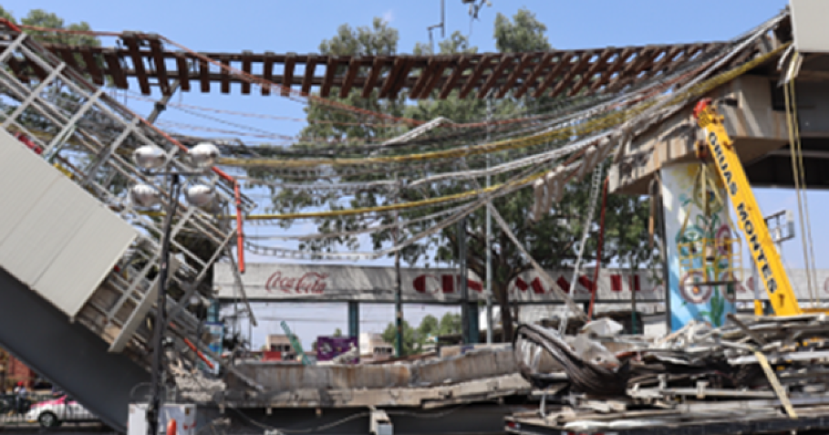 Root Cause Structural Analysis in Elevated Train Track Collapse