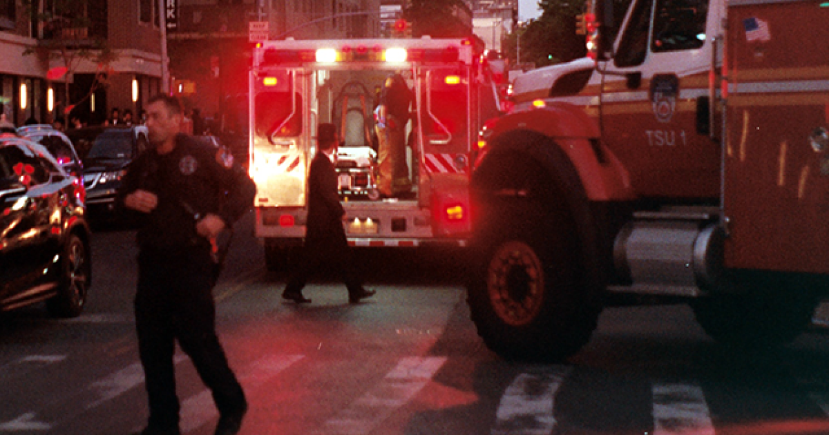 Multi-Vehicle Collision on an Unlit Road
